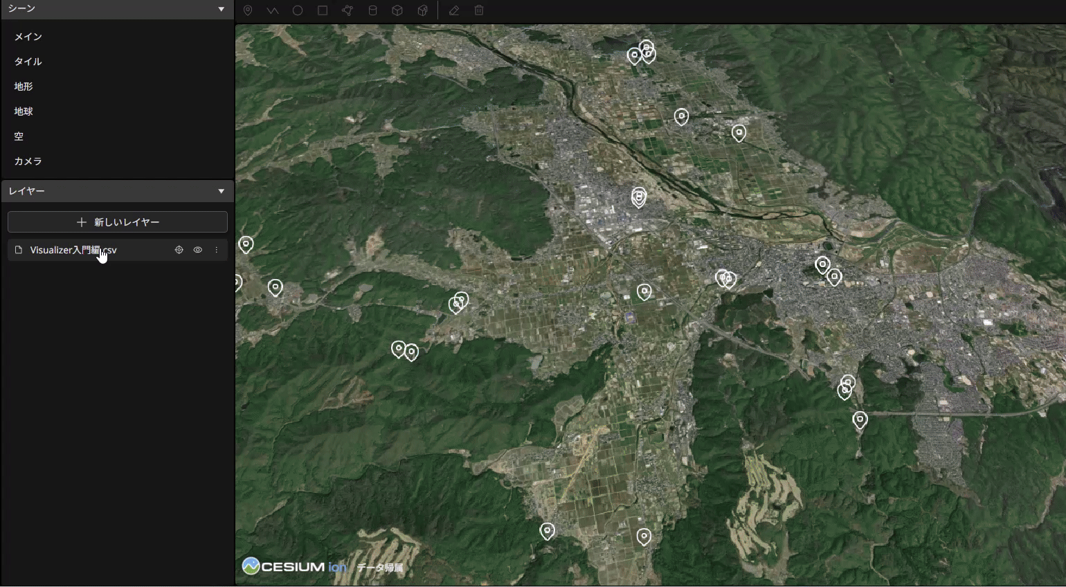 Re:Earth Visualizer 入門編 - connpass